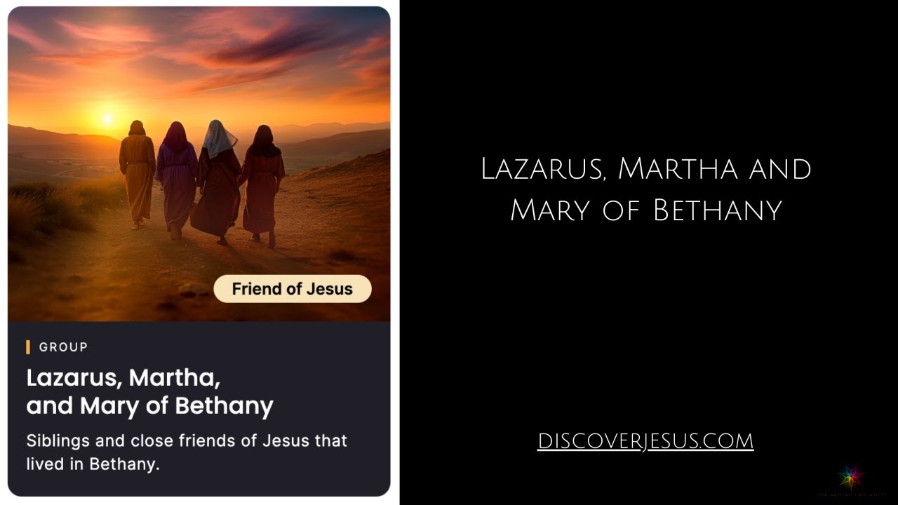 A Home for the Heart: Jesus' Refuge in Bethany - YouTube