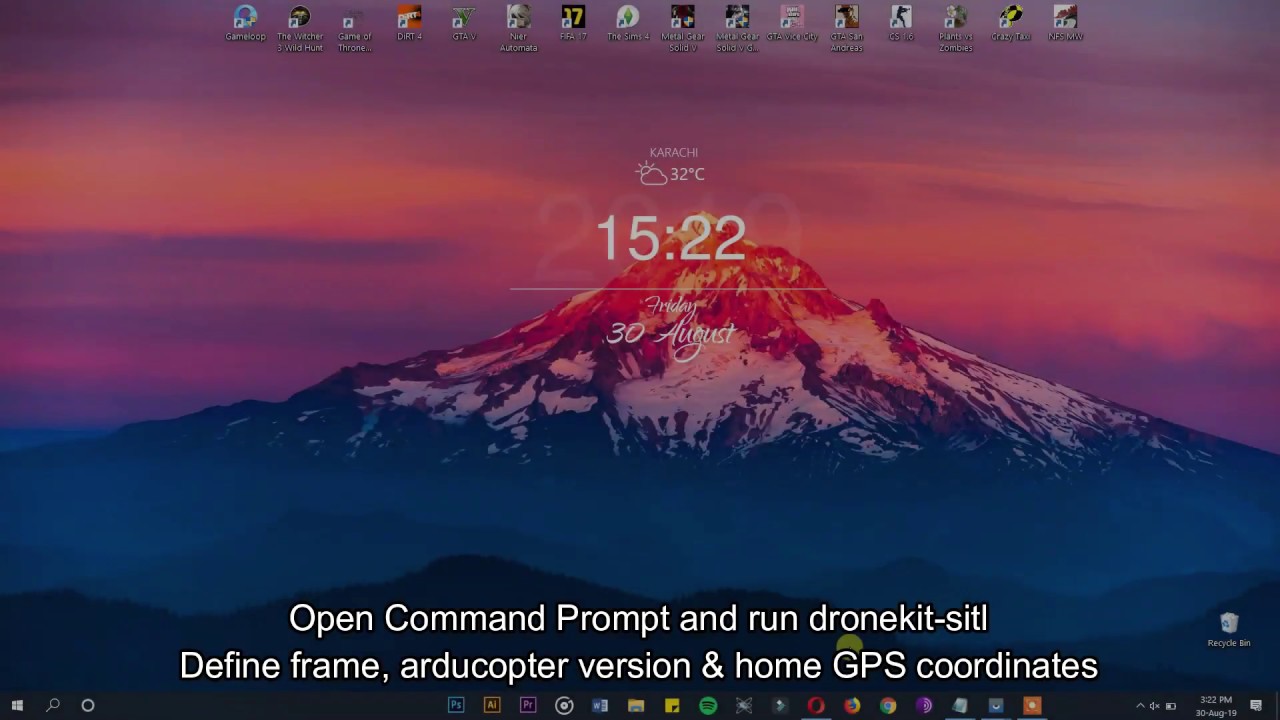Ardupilot Software In The Loop Sitl Tutorial Python 3 Youtube