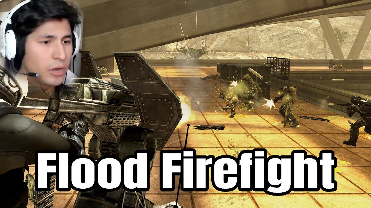 Flood Firefight Gameplay - Halo ODST MCC Reaction - YouTube