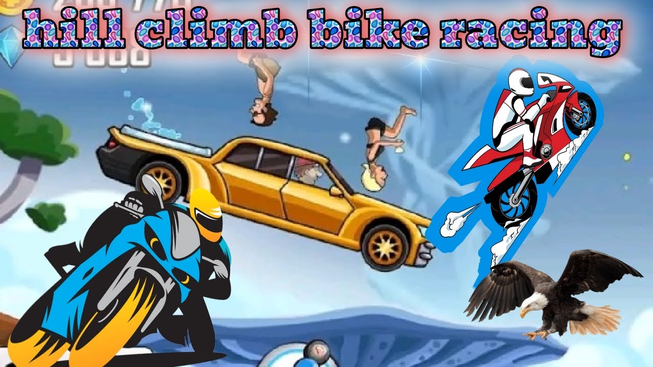 hill climb bike racing game for kid's ||Android game for kid's - YouTube