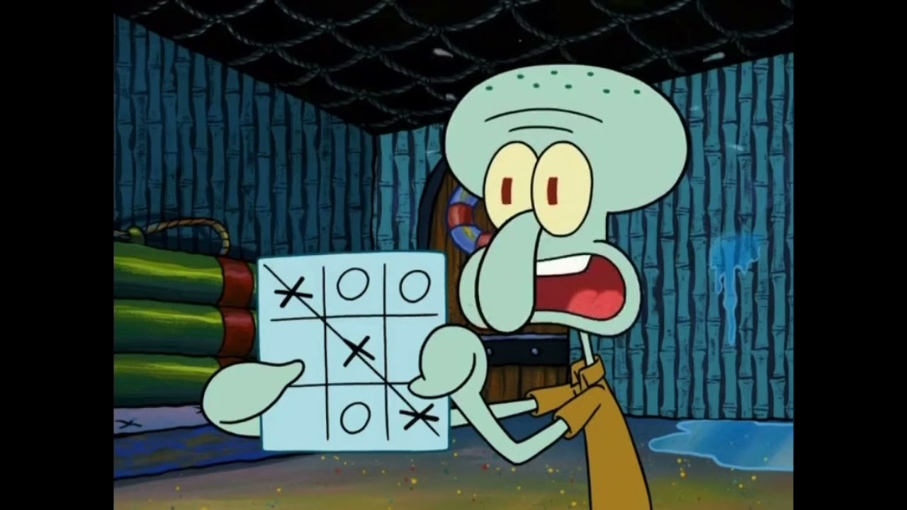 SpongeBob - Tic Tac Toe - YouTube