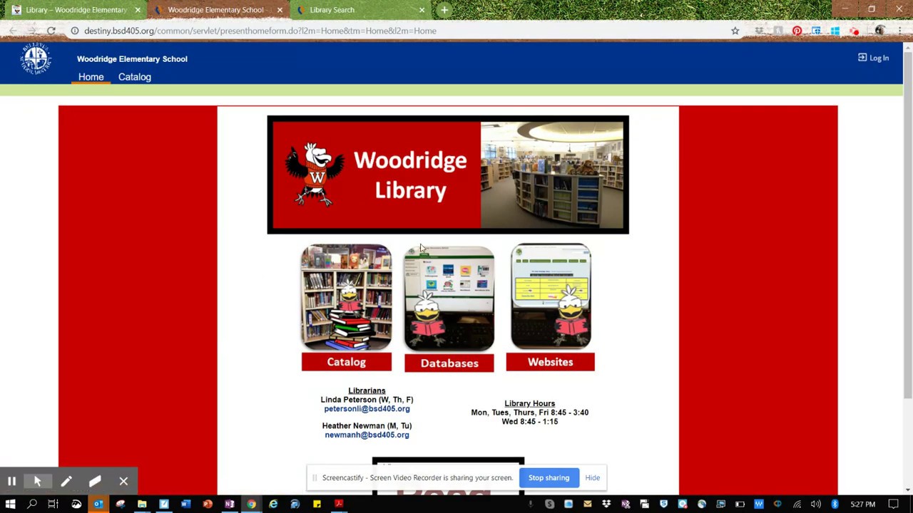 How to Access Online E-Books and Databases Through Destiny Library ...