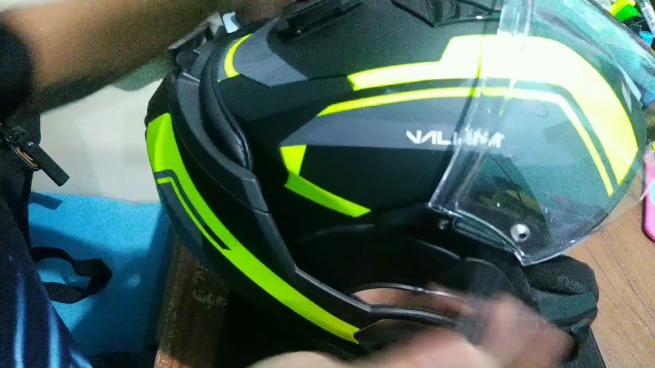 Cara pasang anti vog ( pin lock ) di helm LS2 VALIANT. - YouTube