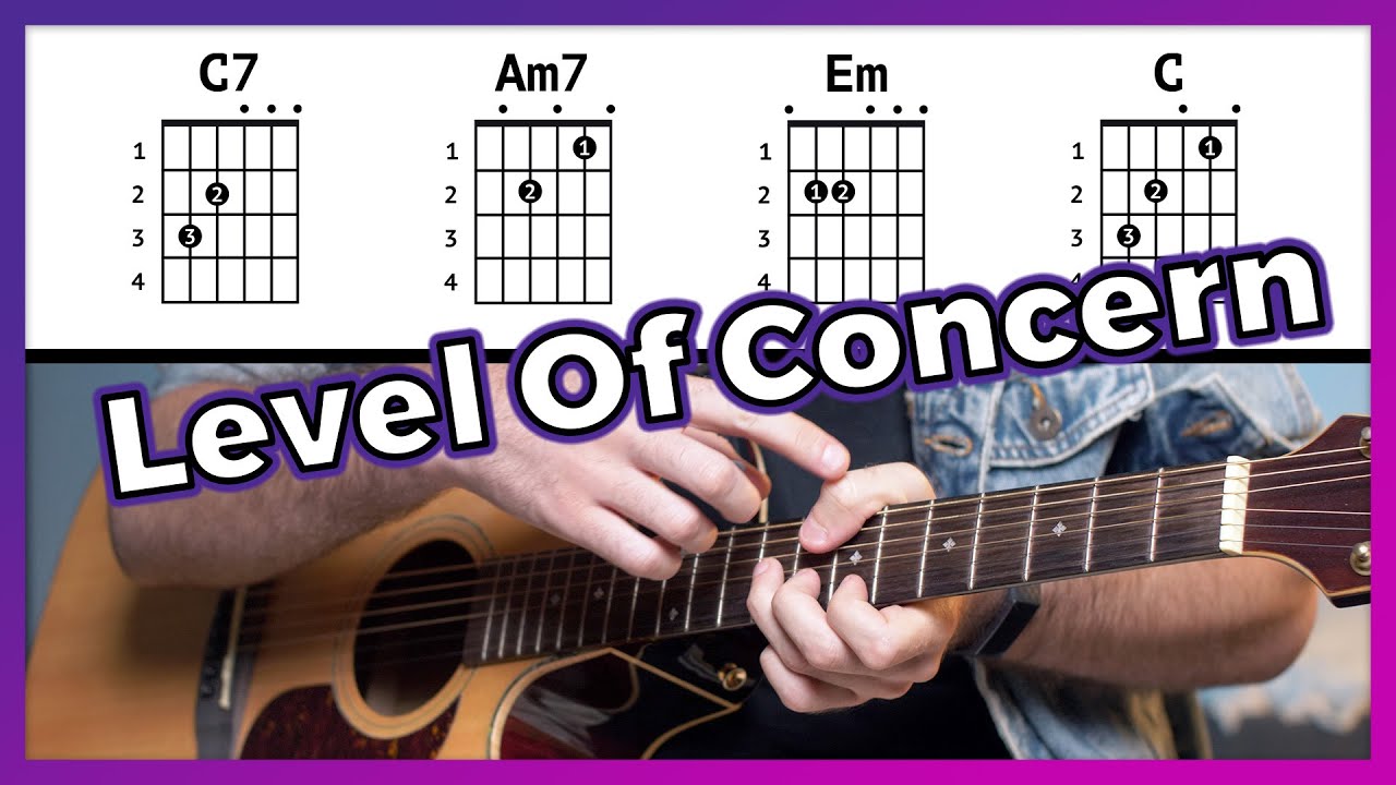 How To Play Level Of Concern - Twenty One Pilots [Easy Guitar Lesson w ...