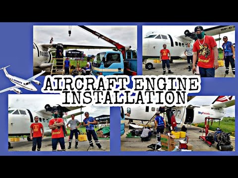 Aircraft Engine Installation | LH Engine | LET 410 UVP-E | RP-C 3779 ...