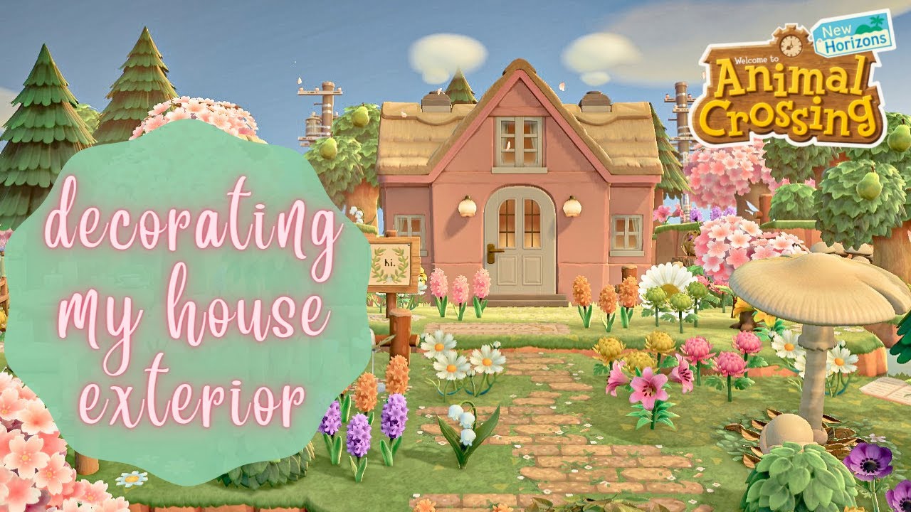 Decorating My House Exterior | Spring & Cherry Blossom House Design ...