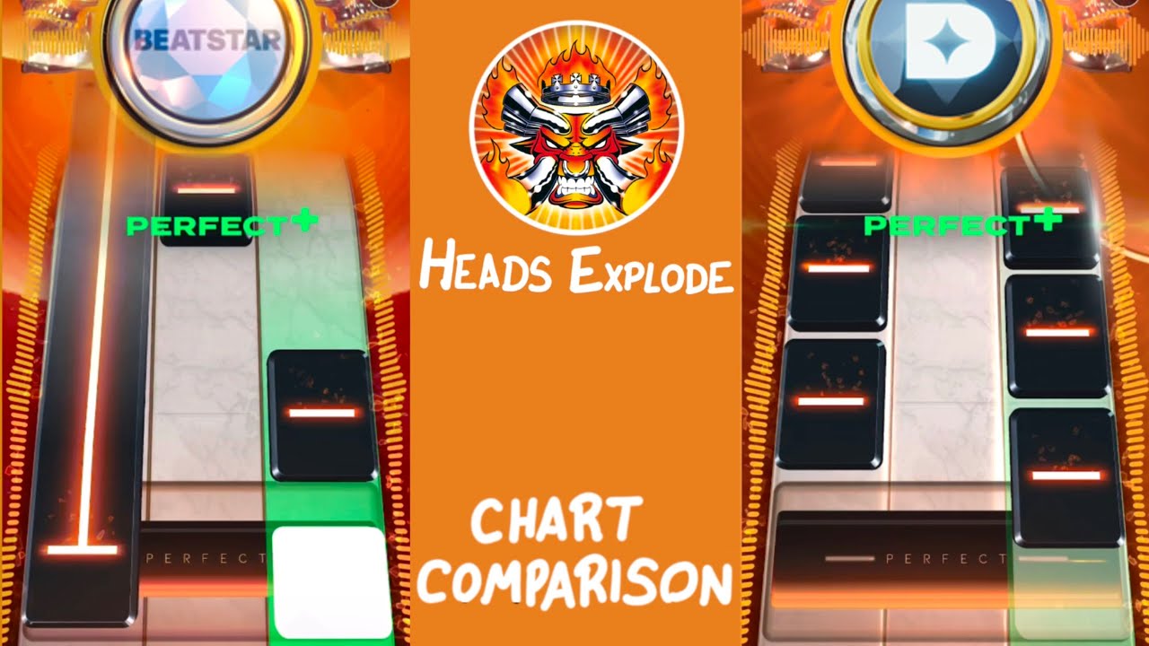 [Beatstar] Heads Explode - Monster Magnet // Chart Comparison (Standard ...