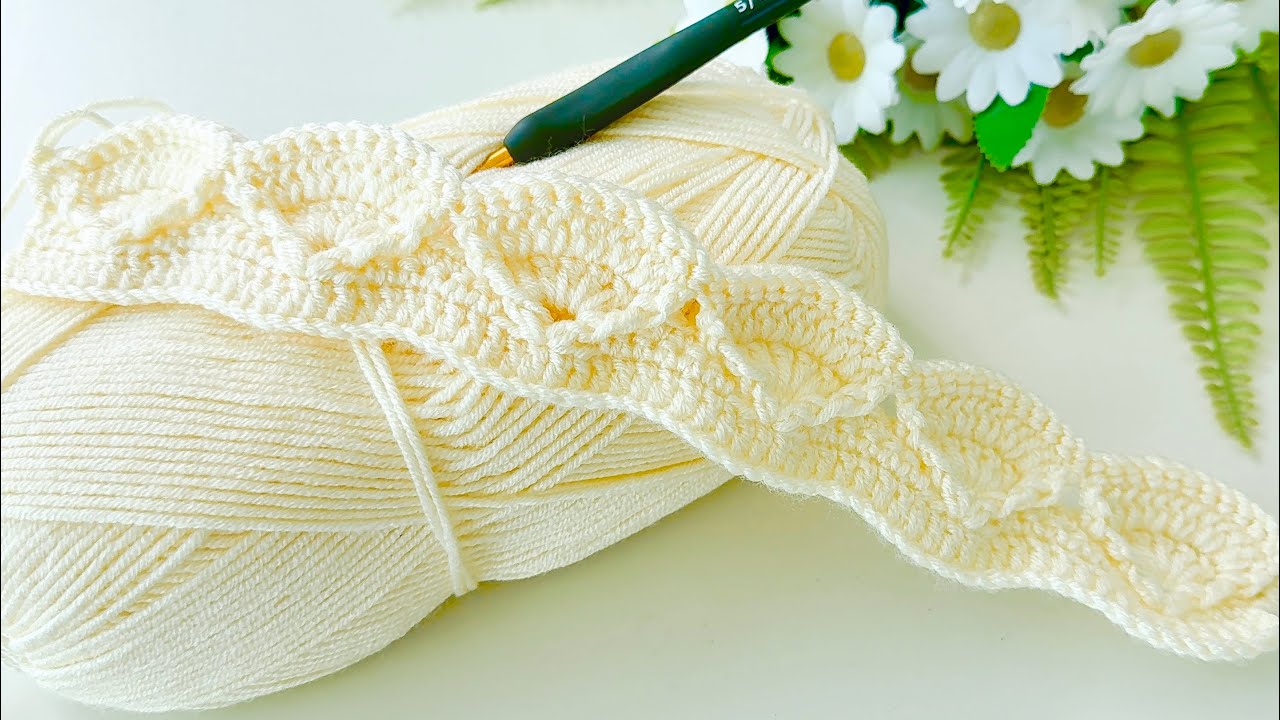 Easy Crochet Leaf Pattern | Beginner Friendly Tutorial” 🌿 - YouTube