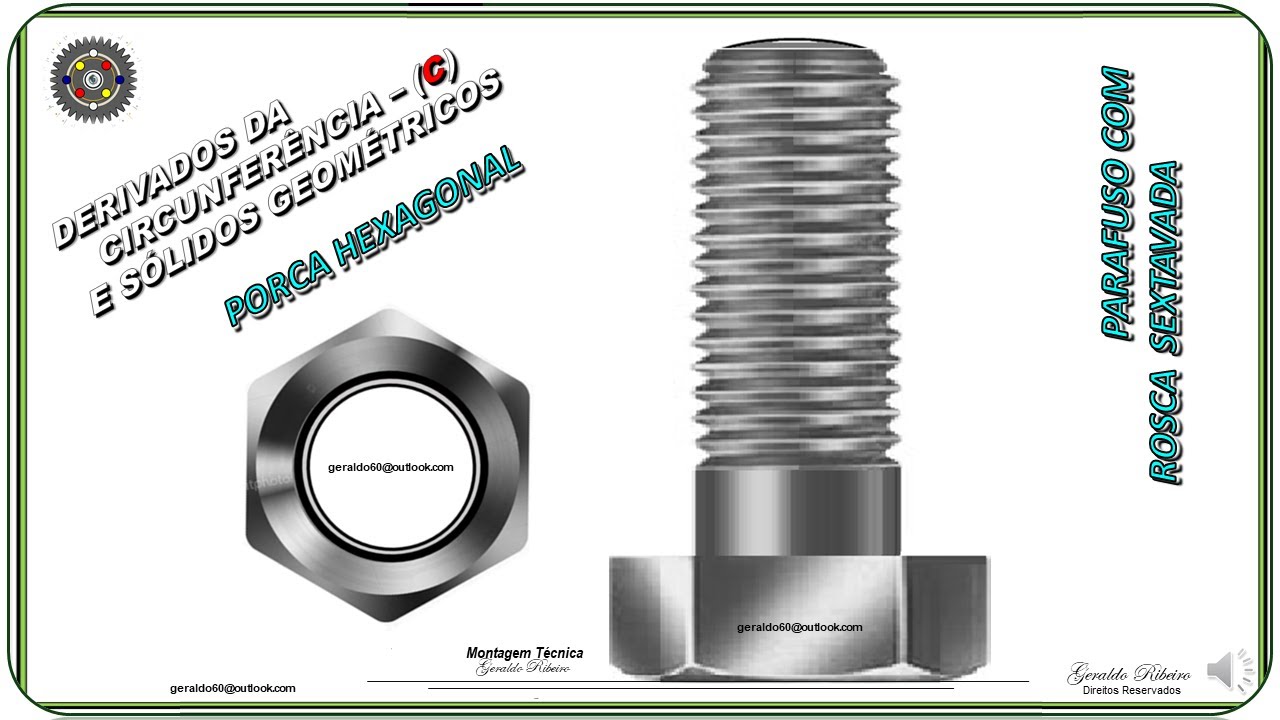 AULA 45 - CONSTRUÇÃO DE PARAFUSO MECÂNICO - YouTube