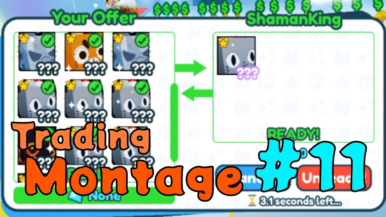 Trading Montage #11 🔥HUGE EASTER CAT🔥 | Pet Simulator X! - YouTube