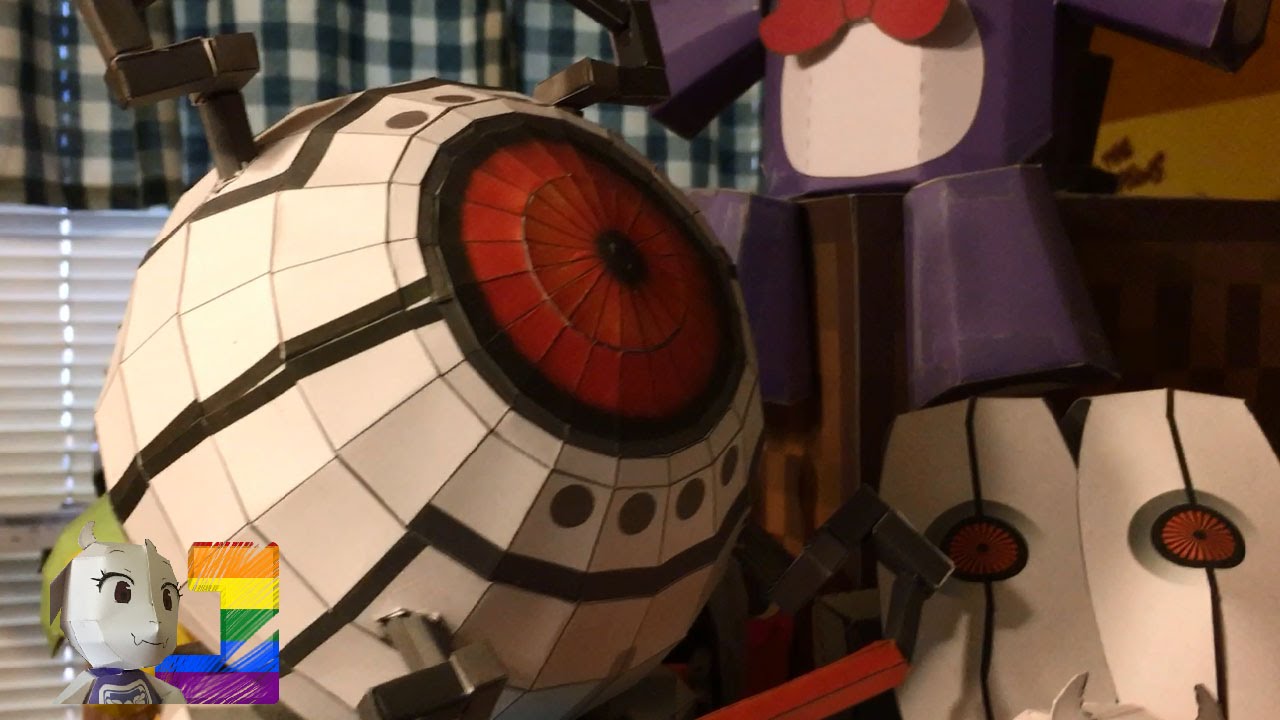 [Papercrafting]: Portal "Anger" Core! - YouTube