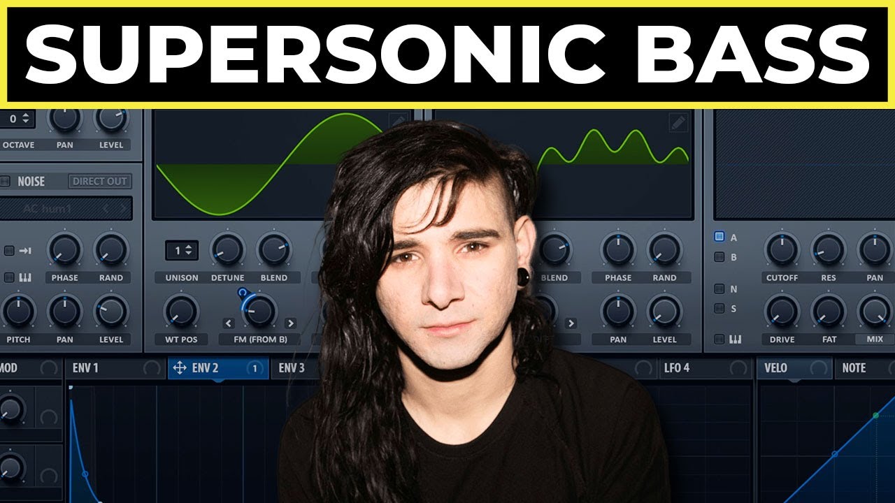 How to Make the "Supersonic" Bass by Skrillex, Noisia [Serum Tutorial] - YouTube
