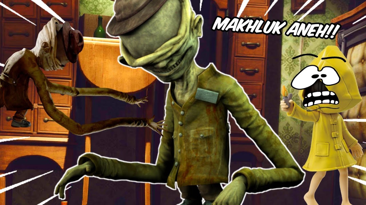 MONSTER HUMANOID ANEH!! THE JANITOR!! - Little Nightmares Part 2 - YouTube