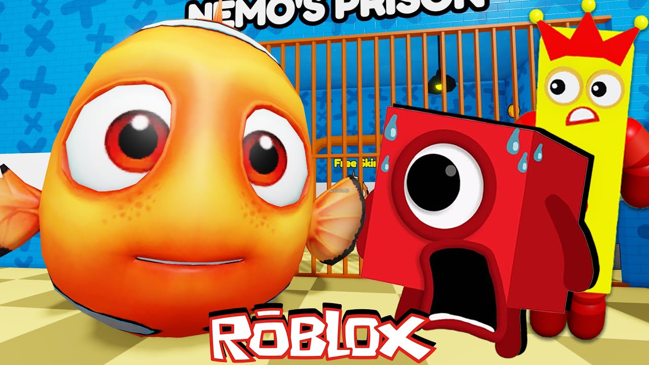 Numberblocks ESCAPE NEMO'S PRISON RUN in Roblox - YouTube