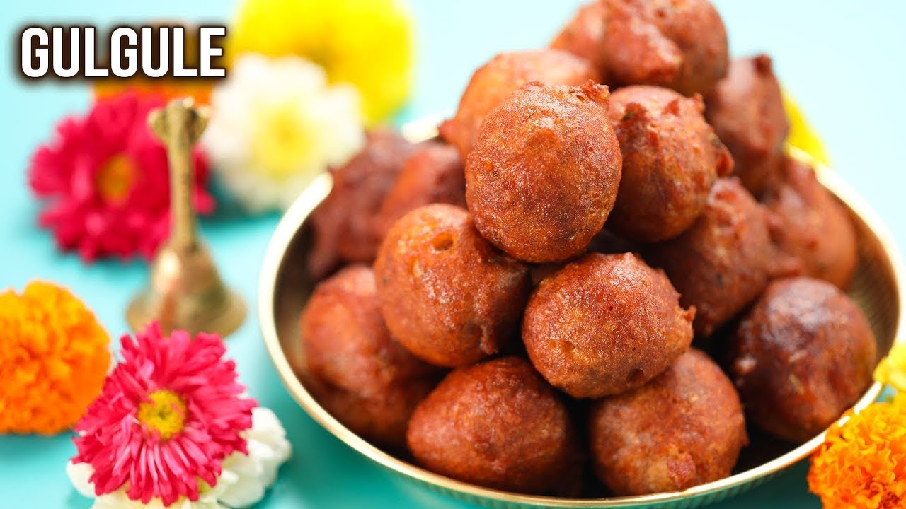 Gulgule Recipe | Sweet Pua Recipe | How To Make Gulgule At Home ...