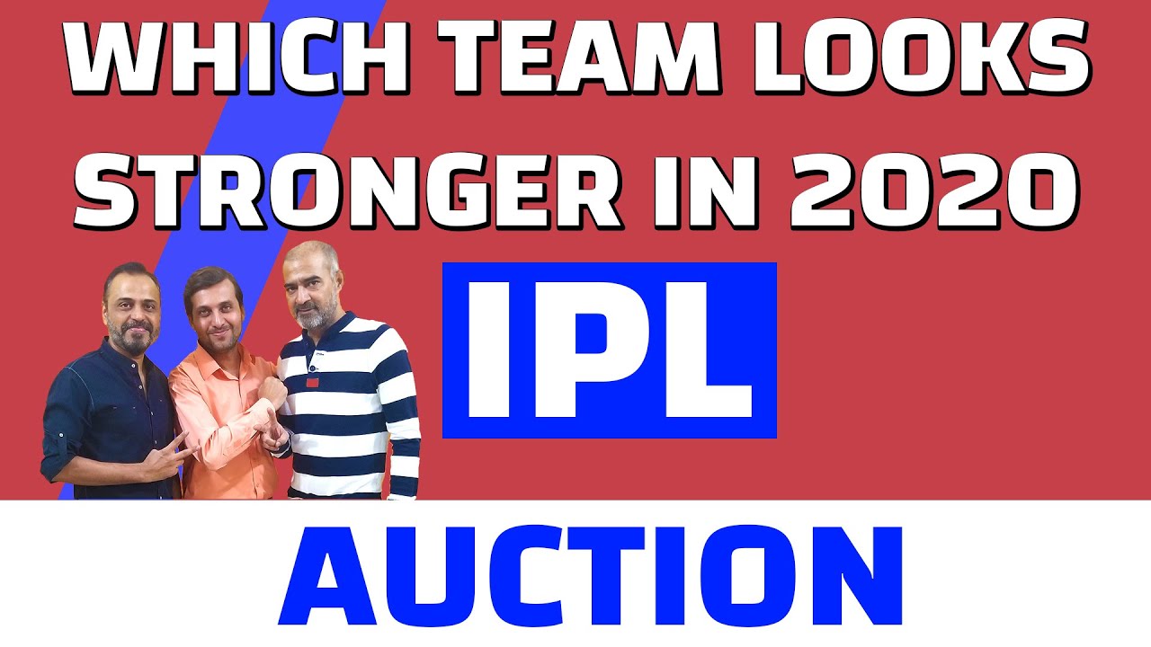 Which Team Looks Stronger In 2020 IPL - YouTube