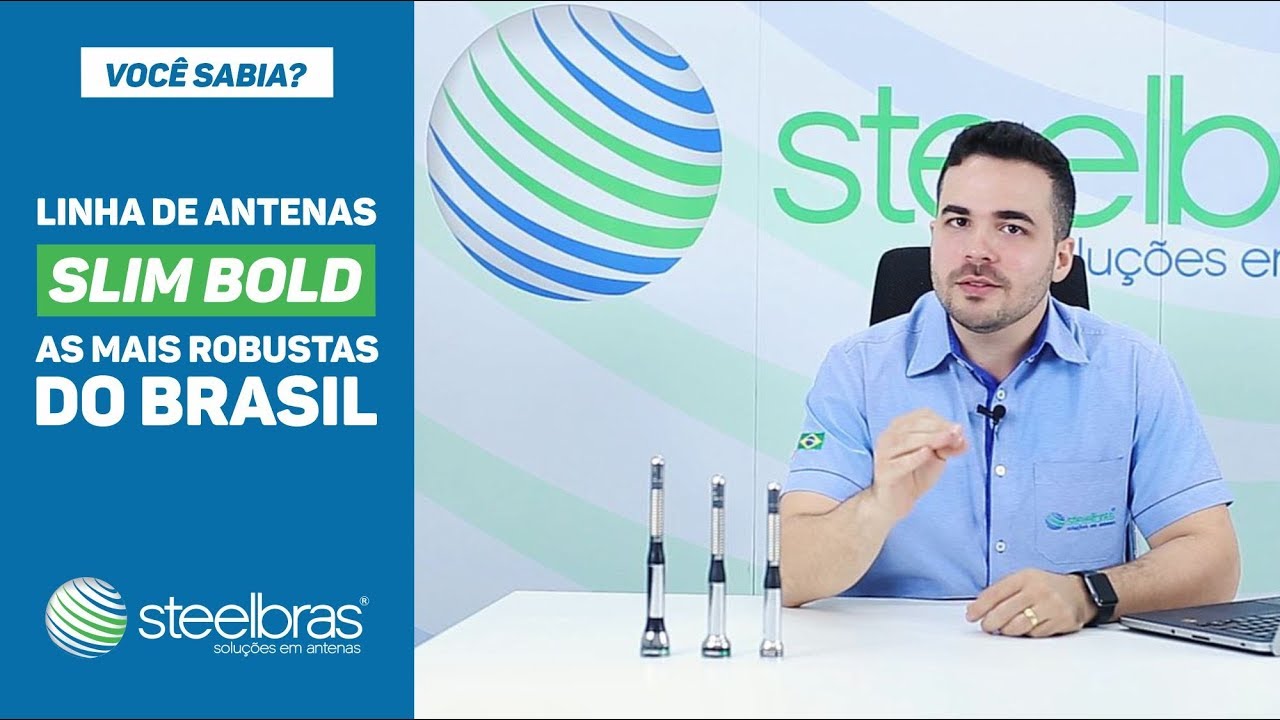 Linha de Antenas SLIM BOLD - a melhor do Brasil - YouTube
