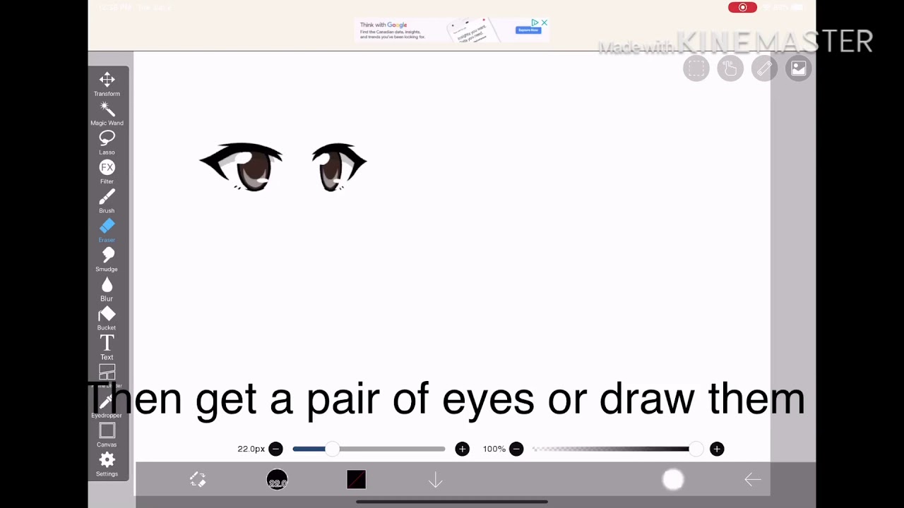 How to blink animation without cute cut - YouTube