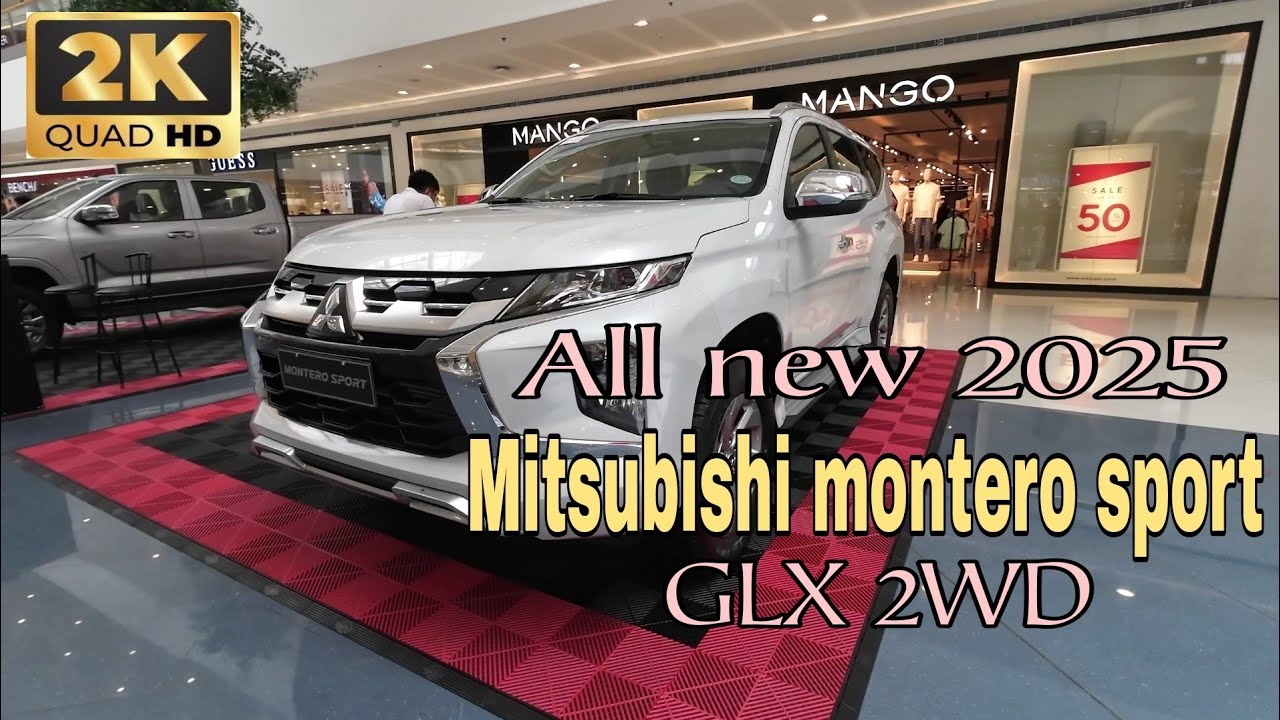 2025 Mitsubishi Montero sport GLX 2WD m/t full tour - YouTube