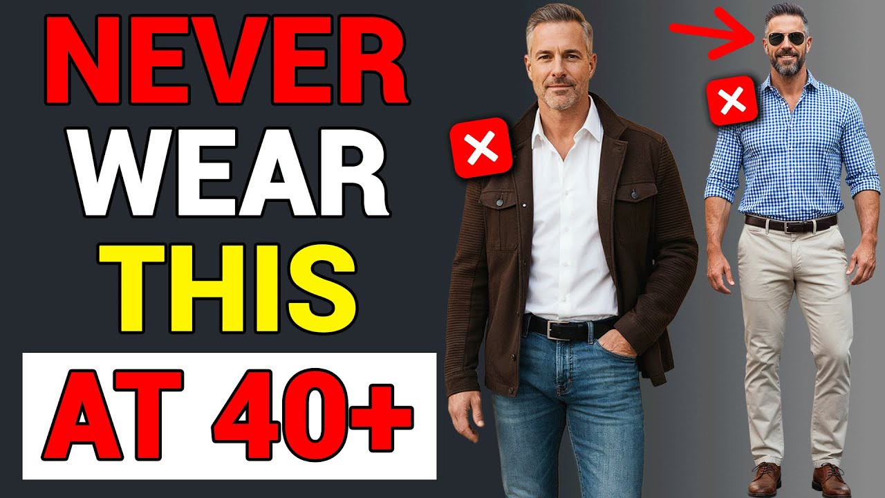5 Clothing Items Every Man Over 40 NEEDS (Fix Your Casual Style) | Men ...