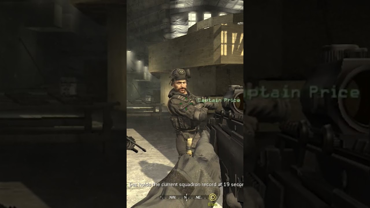 Call of Duty 4 Modern Warfare Prologue FNG Training Mission Gameplay ...