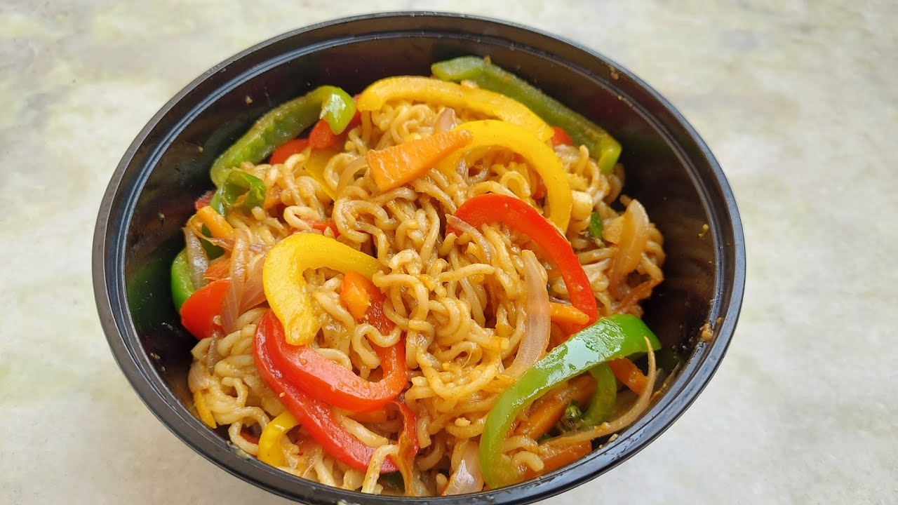 CHINESE MAGGI | CHINESE STYLE MASALA MAGGI RECIPE | STREET STYLE MASALA ...