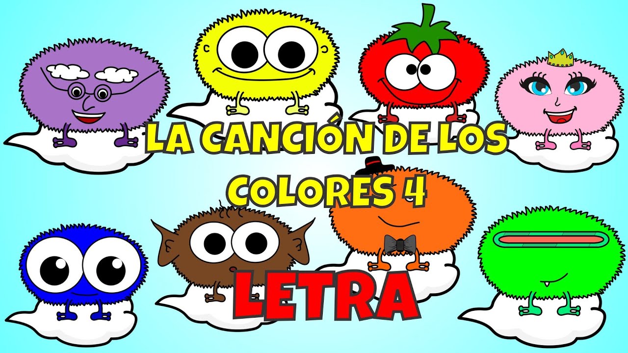 La Canción de los Colores 4 (Letra) | El Árbol del Español Music - YouTube