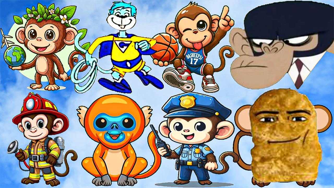 FIND the MONKEYS *How to get ALL 32 NEW Monkeys* Roblox - YouTube