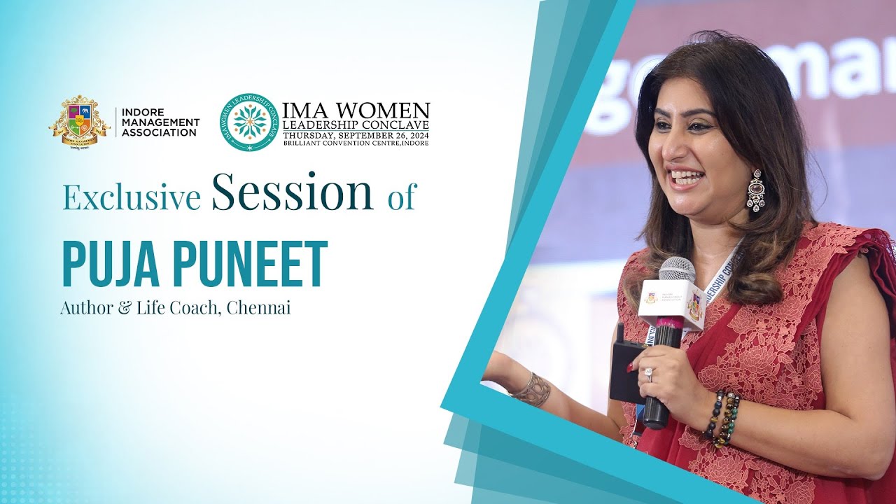 Puja Puneet on Overcoming Self-Doubts with High-Energy Insights | IMA ...