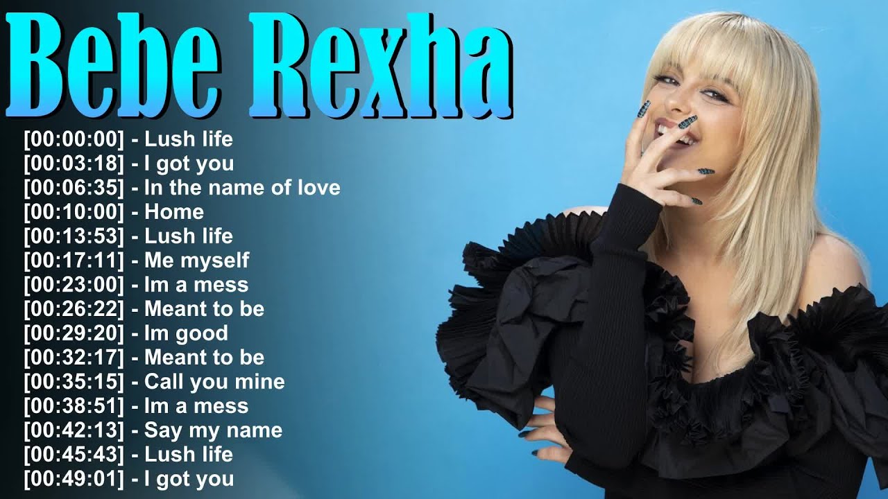 Bebe Rexha 💫 Pop anthems for rebels who cry loud love louder and never ...