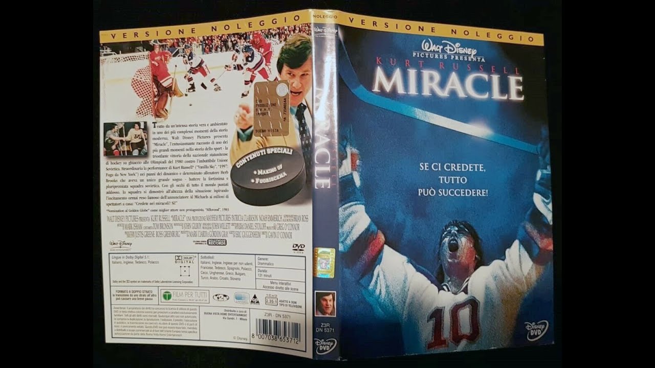 Apertura DVD Miracle 2004 - YouTube