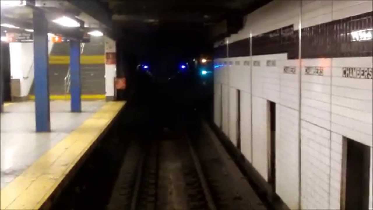 RFW ride on a NYCTA R32 C train from Chambers St to Fulton Center - YouTube