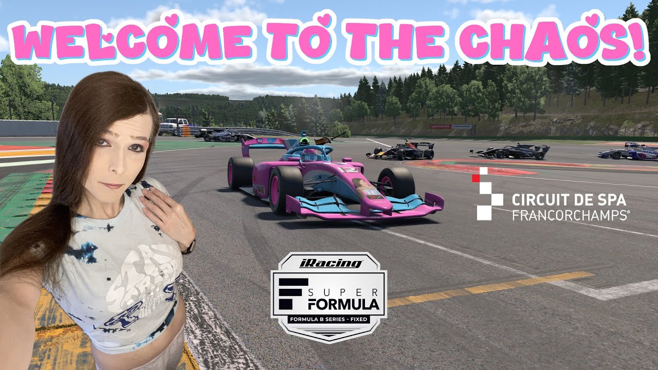 Emily Goes Wheel To Wheel In Super Formula! iRacing Battles - YouTube
