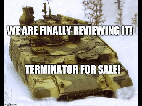 Terminator Target Located Engage (Armored Warfare Terminator BMPT 72 ...