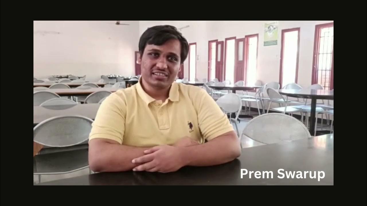 From Blindness to Success The Inspiring Journey of Prem Swarup - YouTube