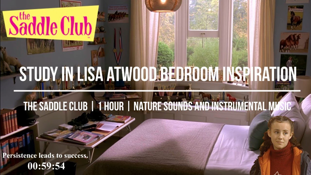 Study in Lisa Atwood Bedroom Inspiration | The Saddle Club | Nature ...
