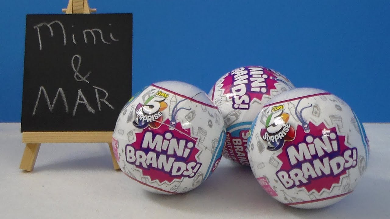 Zuru 5 Surprise Mini Brands surprise balls - YouTube