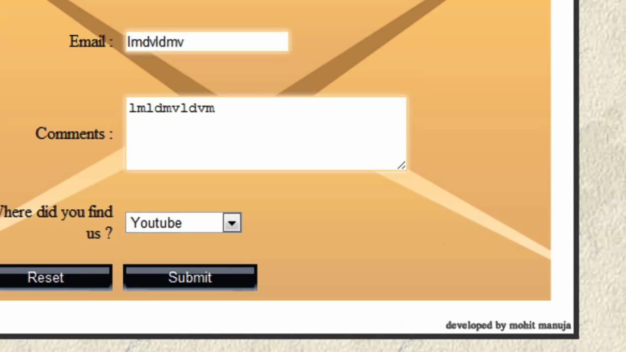 Free Php Script With A Free Dreamweaver Contact Form Dreamweaver Cs5 Tutorial Youtube