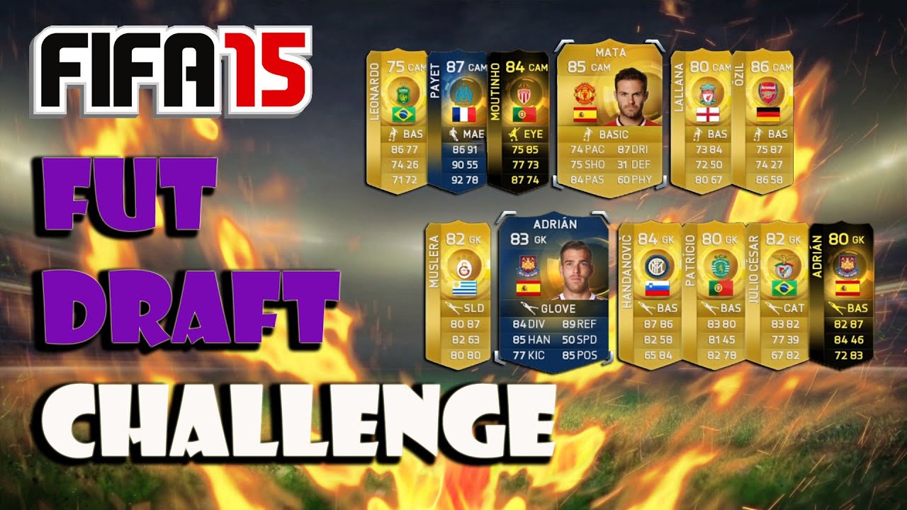 FIFA 15 FUT DRAFT Challenge ft. TOTS Adrian (Ultimate Team PS4 Gameplay ...
