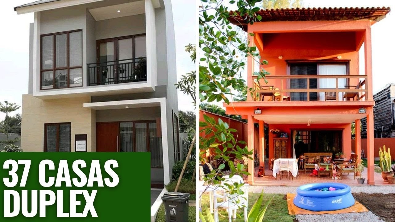 37 CASAS DUPLEX LINDAS PARA VOCÊ USAR COMO INSPIRAÇÃO - YouTube