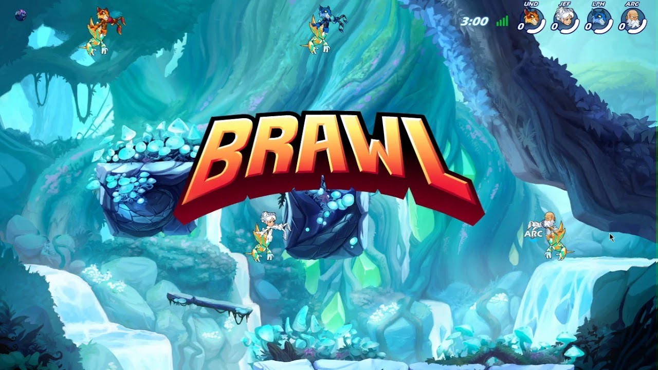 Brawlhalla - Wu Shang and Scarlet combo friendly 2x2 Gameplay - YouTube