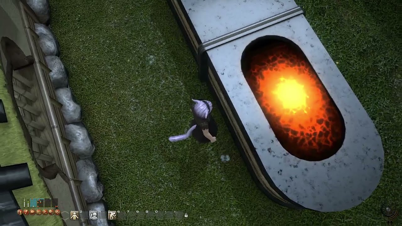 FFXIV: Forging bench - outdoor housing item patch 5.5 - YouTube