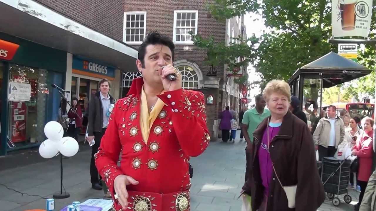 Love me tender - Elvis Shmelvis live in St.Albans 2012 - YouTube