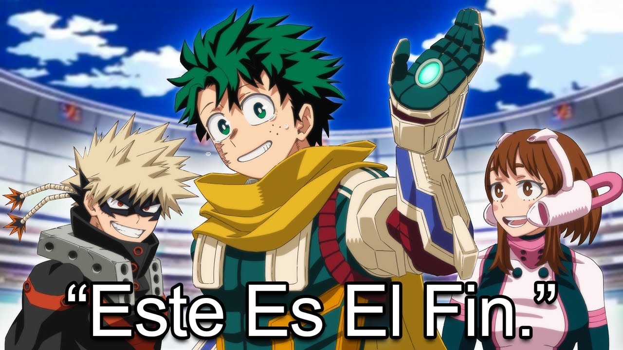 Time Skip de 8 Años! My Hero Academia Capítulo Final - YouTube