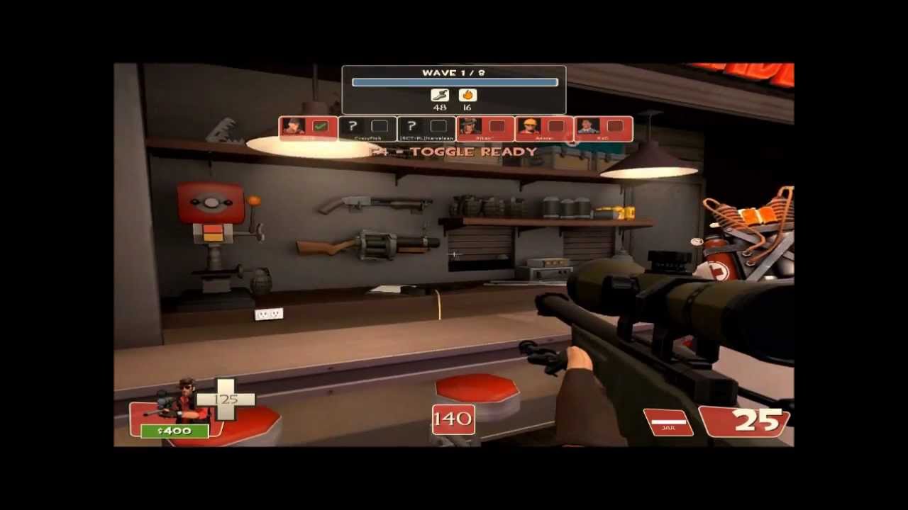 Team Fortress 2 - Mann vs Machine - Gameplay & first impression - YouTube