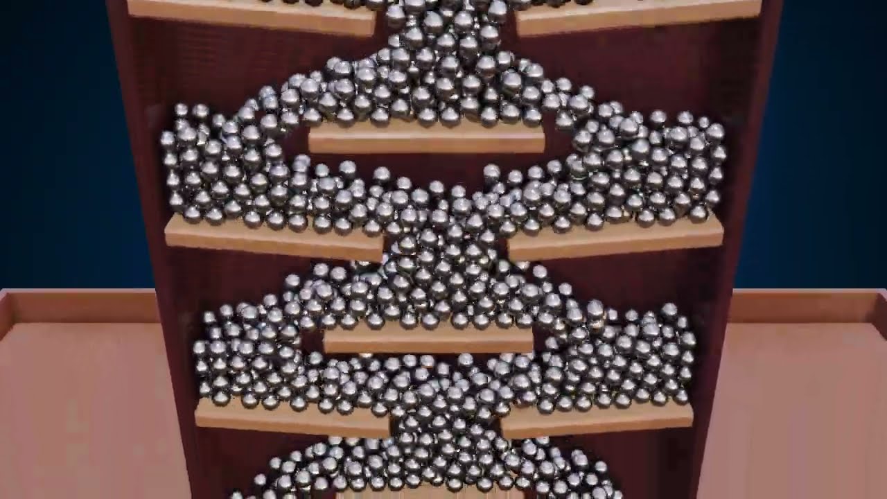 Tiny Marbles Run Race Animation - YouTube