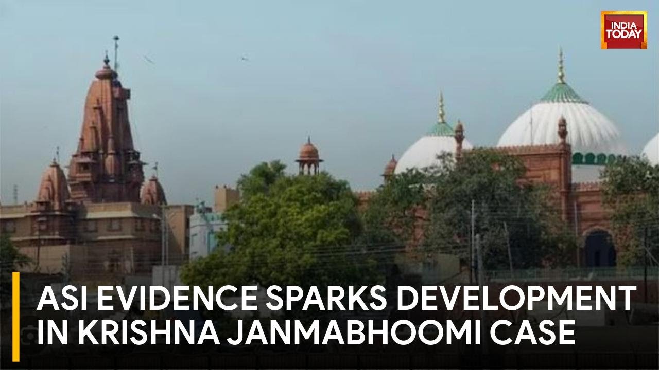 ASI Reveals Mosque Was Built Over Temple in Mathura: Shri Krishna ...