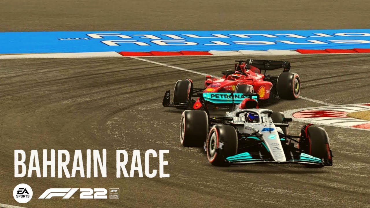 F1 22 Bahrain Race Charles Leclerc Ferrari No Assists 4K PC Ultra ...