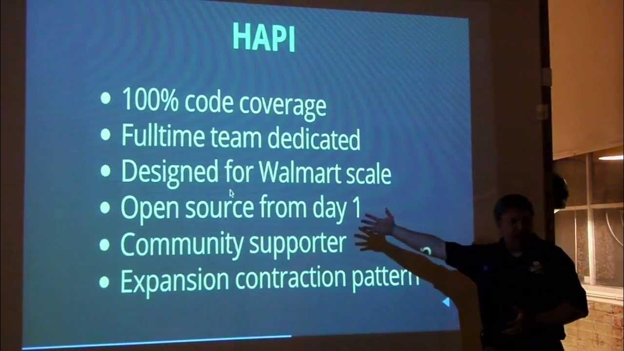 HAPI -- Node.js web framework - YouTube