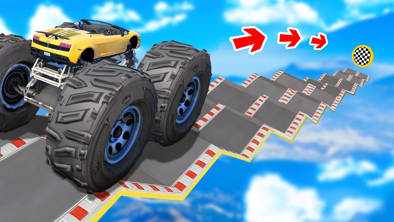 Which VEHICLE CLIMBS over the HIGHEST REVERSED OBSTACLE in GTA 5? - YouTube